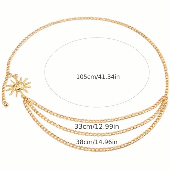Accessories | Sunshine Chain Belt Nwt | Poshmark